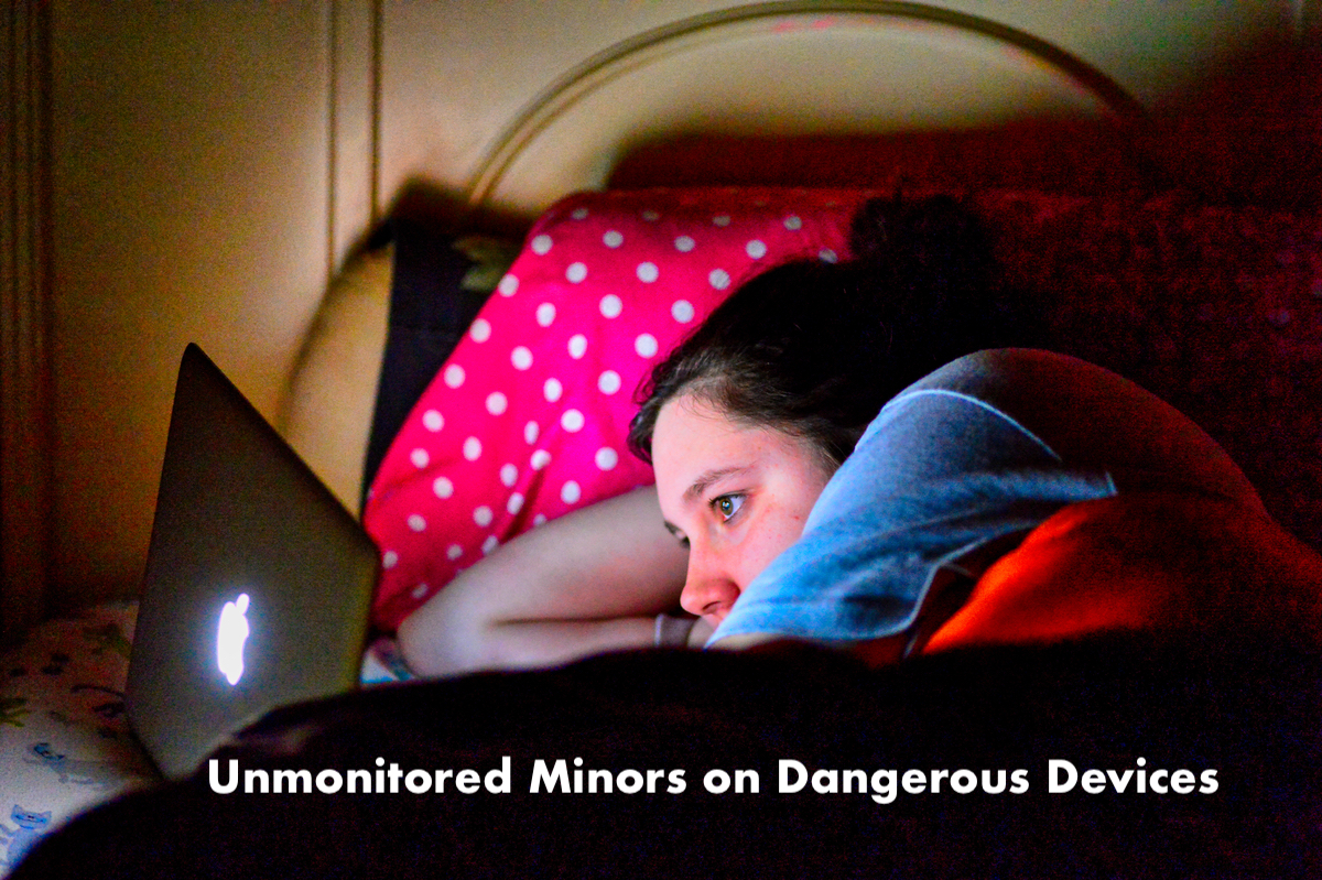 Unmonitored Minors on Dangerous Devices | Institute for Family Studies